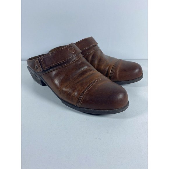 Ariat | Shoes | Ariat Ats Captoe Mules Womens Sz 75 Slides Clogs | Poshmark